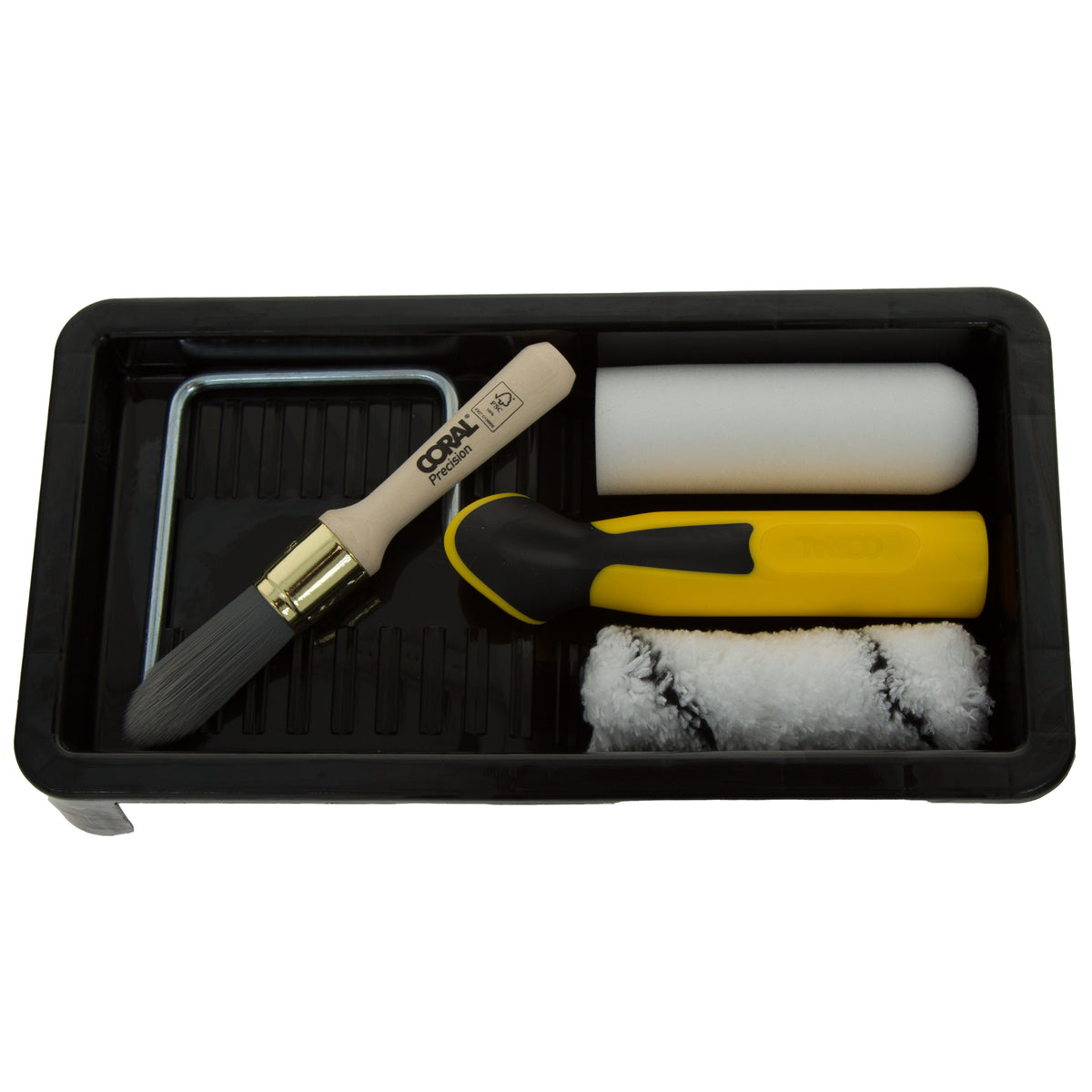 4" Roller & Brush Set 5PC | Coral Easy Coater 10500 – Coral Tools Ltd