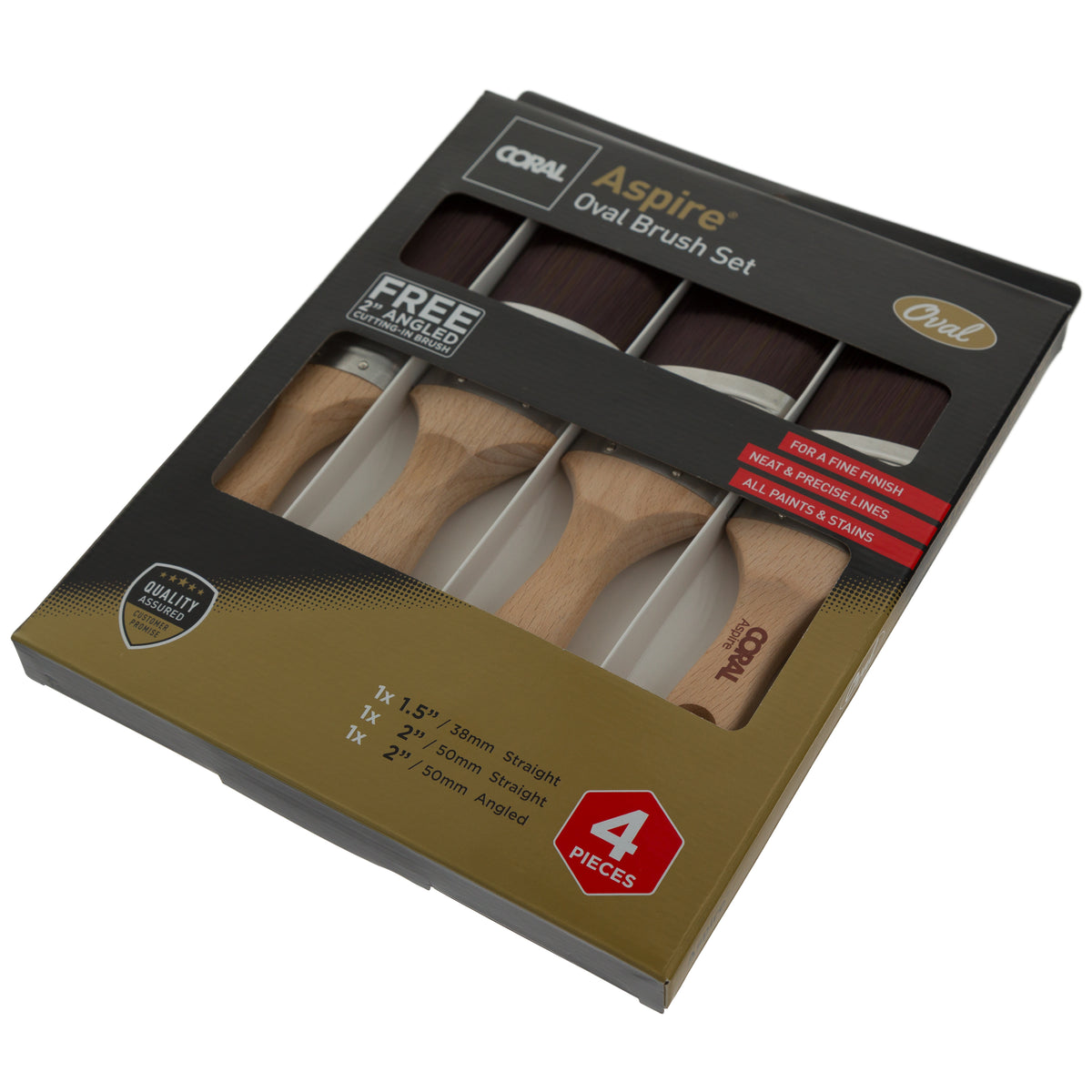 Paint Brush Set Professional | Coral Aspire 31748 – Coral Tools Ltd