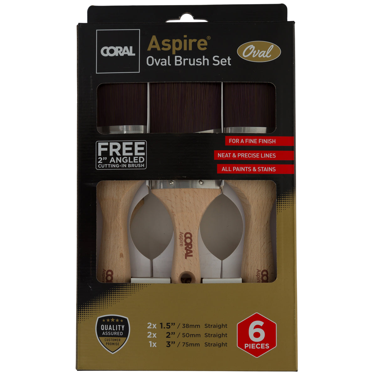 Paint Brush Set Professional | Coral Aspire 31749 – Coral Tools Ltd