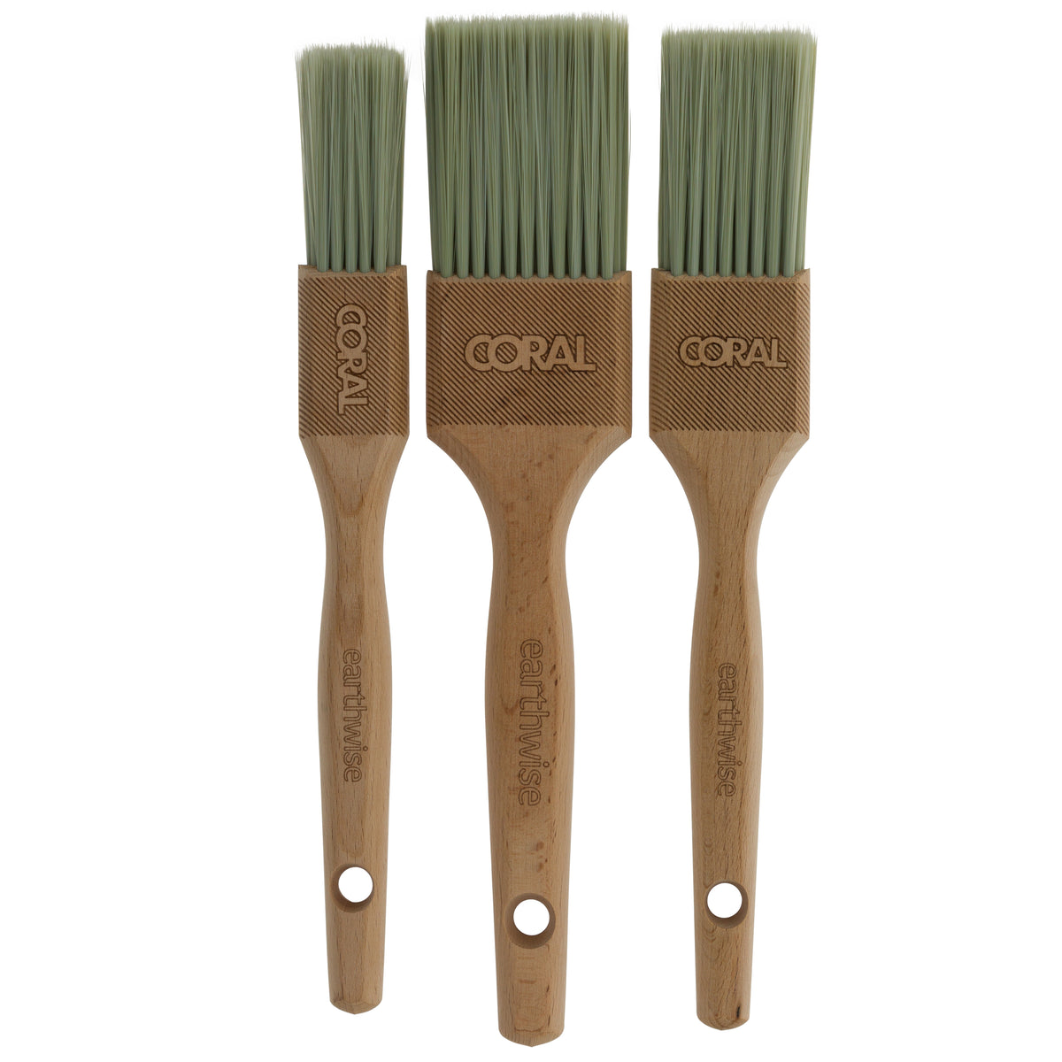 Paint Brush Set 3 Piece | Coral Earthwise 31857 – Coral Tools Ltd