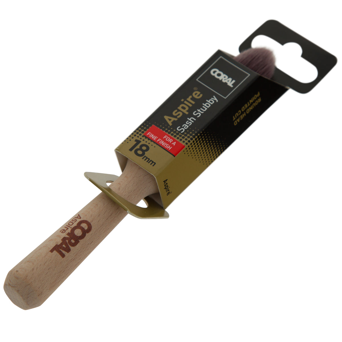 Round Sash Paint Brush 18mm | Coral Aspire 33722 – Coral Tools Ltd